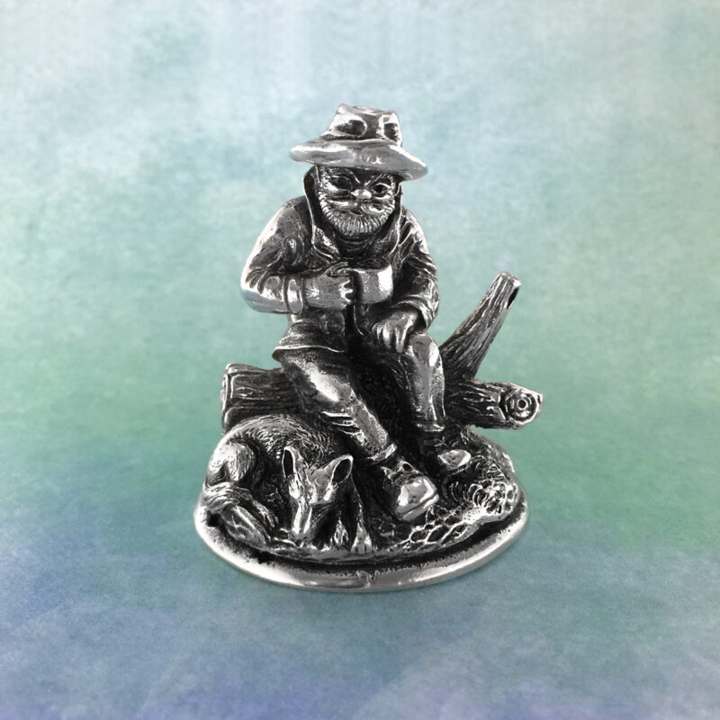 Swagman Sitting Australian Souvenir Figurine Premium Australian Made ...