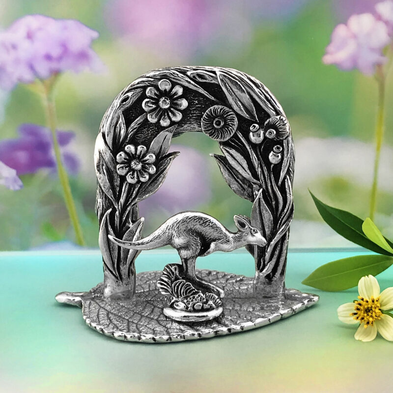 Aussie Treasure Chest Koala Kangaroo Australian Souvenir Figurine ...