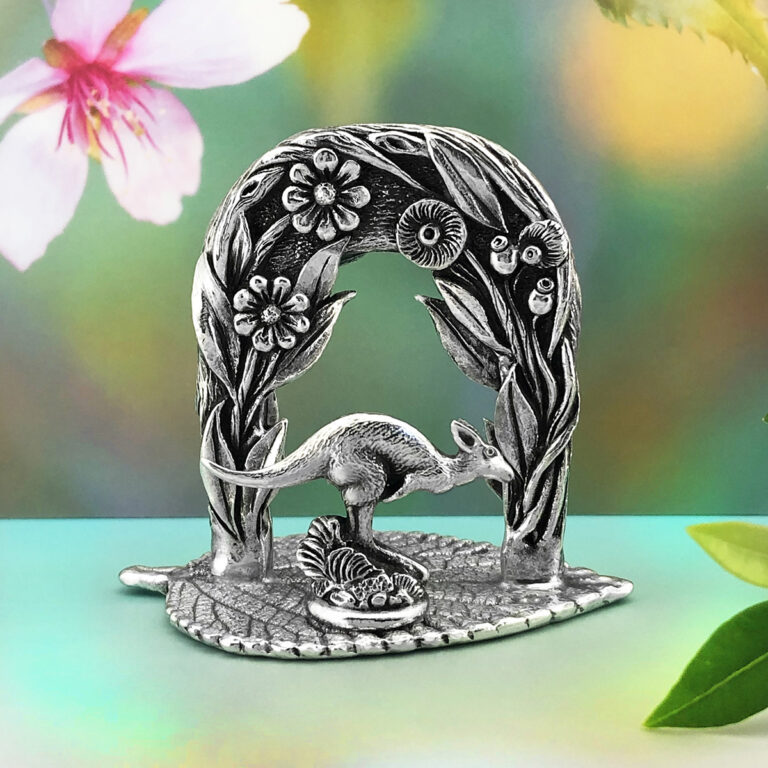 Aussie Treasure Chest Koala Kangaroo Australian Souvenir Figurine ...