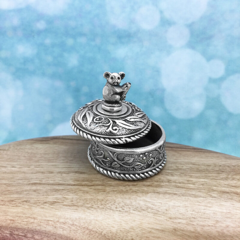 Aussie Treasure Chest Koala Kangaroo Australian Souvenir Figurine ...