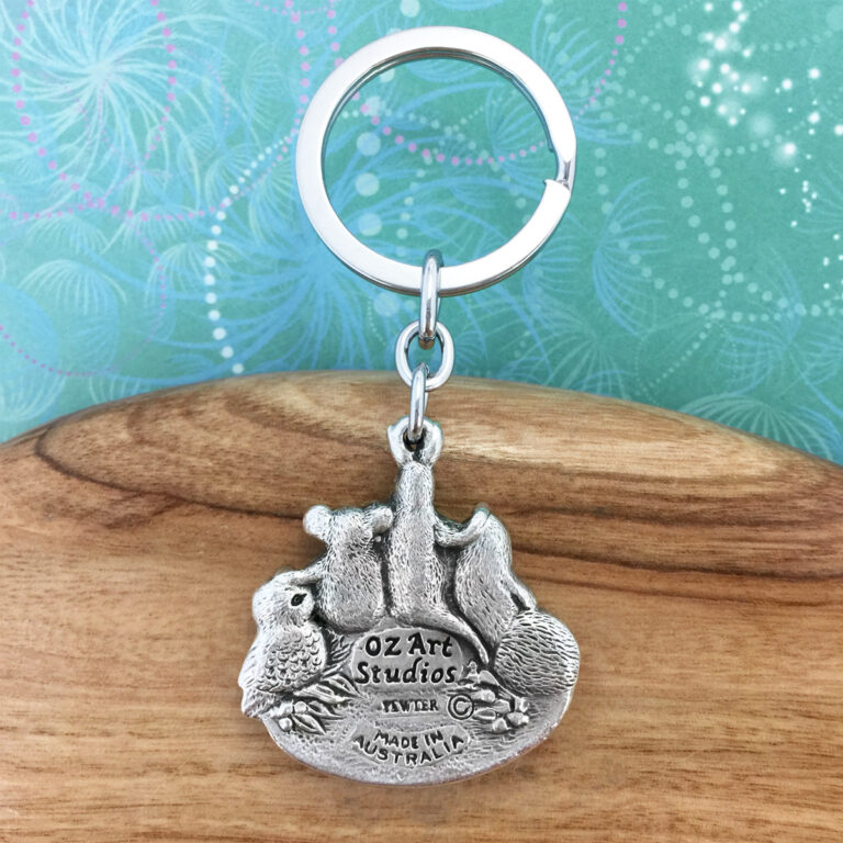 Aussie Bunch Australian Souvenir Keyring Premium Australian Made Gift ...