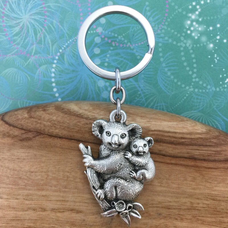 Aussie Treasure Chest Koala Kangaroo Australian Souvenir Figurine ...