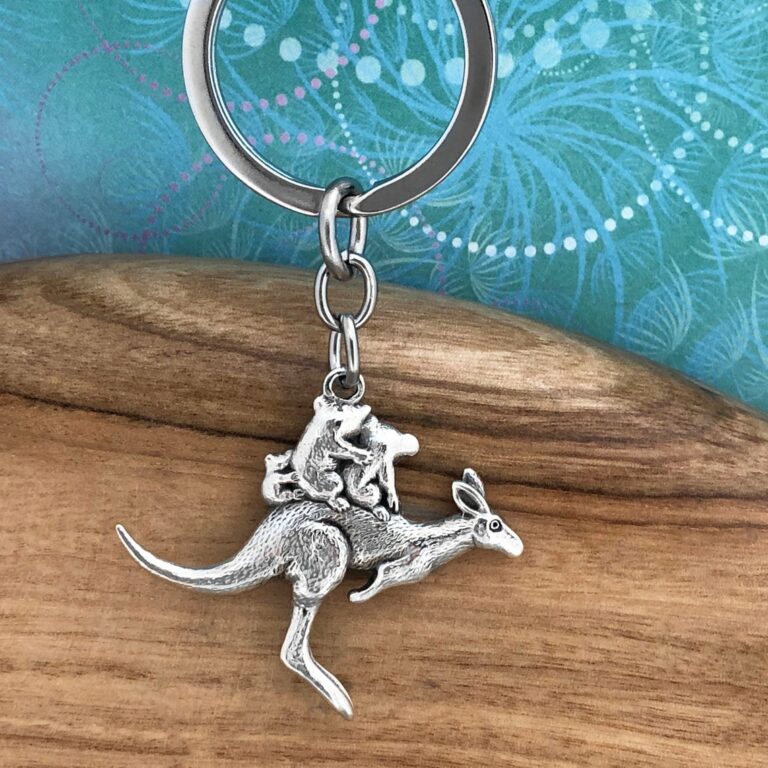 Keyrings - Australiana - Australian Made Gifts from Oz Art Studios