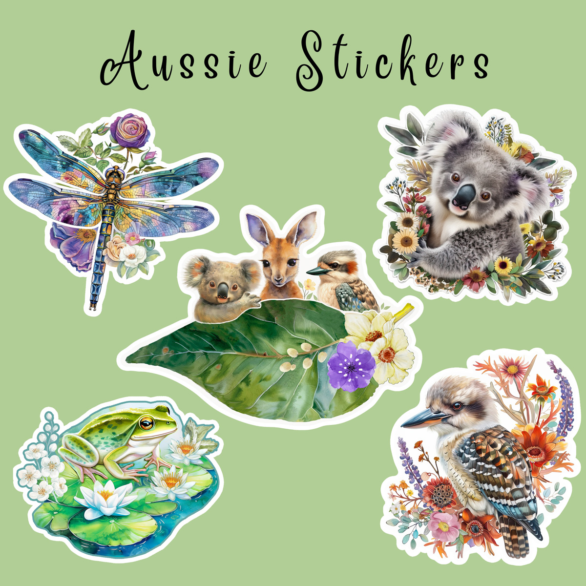 Stickers - Australian Made Gifts from Oz Art Studios
